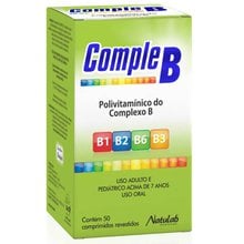 Comple B Complexo B Infantil e Adulto Caixa com 50 Comprimidos