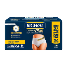 Roupa Íntima Bigfral Derma Plus G/XG 24 unidades | Drogalider