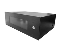 MINI RACK 19" 03U X 350MM ACR PRETO C/ 02 CHAVES | Passalacqua Tech