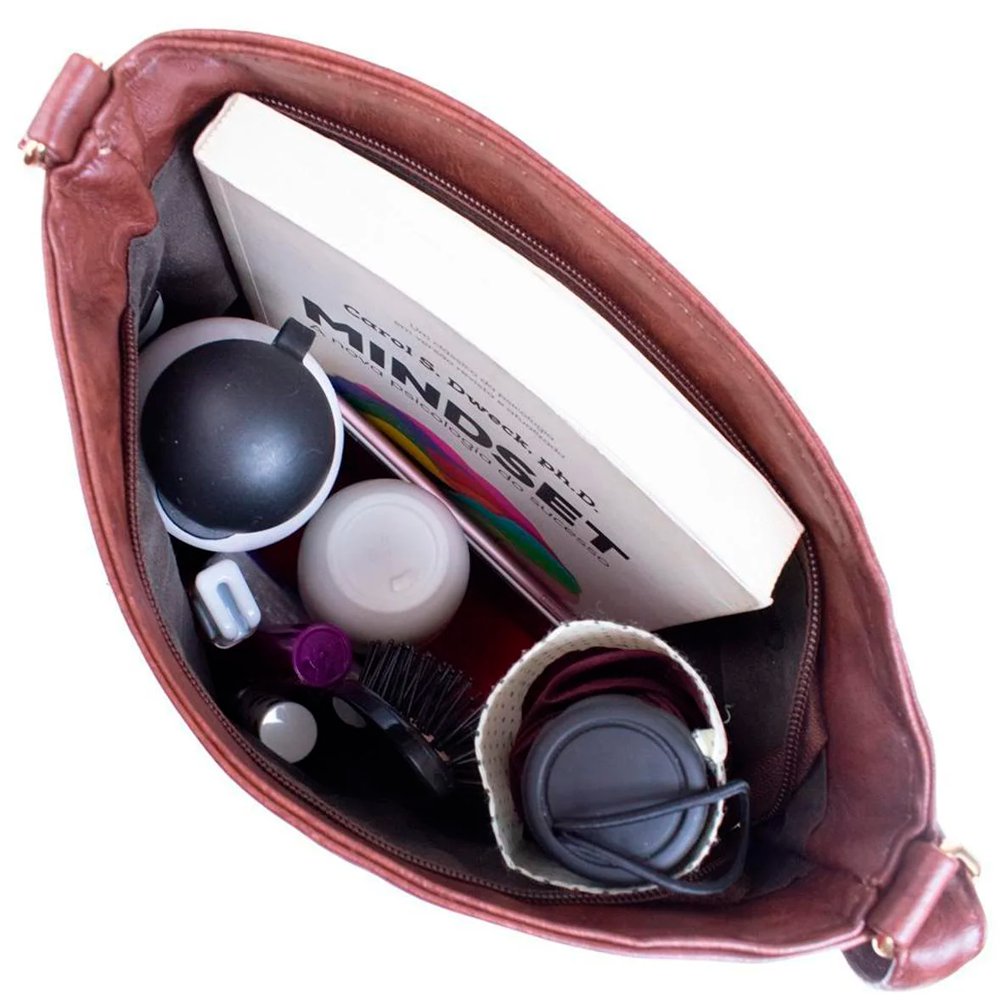 Bolsa Lateral Feminina Grande Transversal Bolso Externo Feira Da Madrugada SP