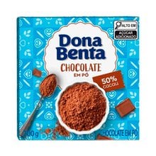 Chocolate Em Pó Dona Benta 50% Cacau 200g | Supermercados Pague Menos