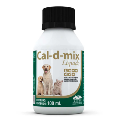 Cal-d Mix 100ml | AgroPet Mineiro