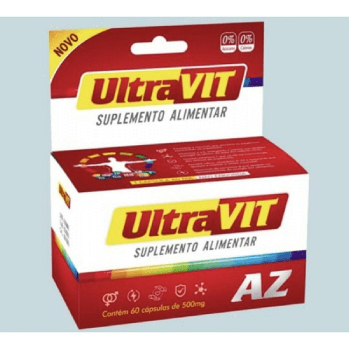 Ultravit Az Com 60 Capsulas | Drogaria Nossa Farma
