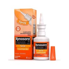 Rinosoro Spray 0,9% 50ml | Drogaria Nossa Farma