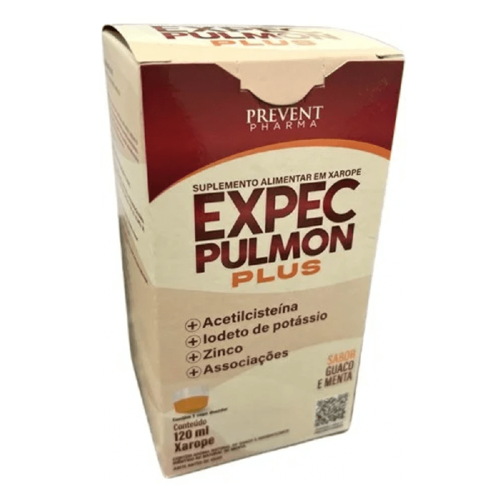 Expec Pulmon Plus Xpe 120ml | Drogaria Nossa Farma
