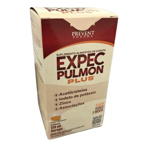 Expec Pulmon Plus Xpe 120ml | Drogaria Nossa Farma