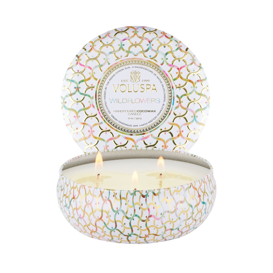 Vela Mini Lata Wildflowers