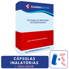 Busonid CAPS 200mcg + Inalador Budesonida 60 Cápsulas Uso Oral