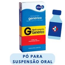 Amoxicilina 400mg/5ml Pó para Suspensão Oral 100ml EMS