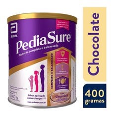 Suplemento Infantil Pediasure 4 a 10 anos Chocolate 400g | Drogafarma