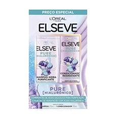 Kit L'Oréal Paris Elseve Pure Hialurônico Shampoo 375ml + Condicionador ...