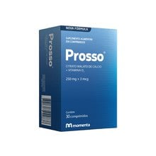 Prosso 250mg + 2,5mg, caixa com 30 comprimidos