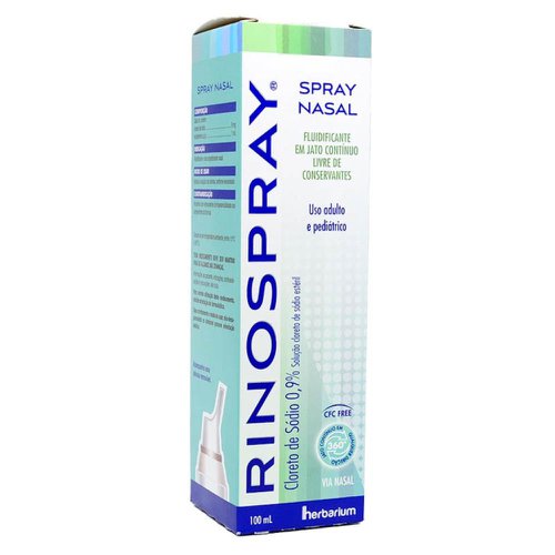 Rinospray 9mg/mL, caixa com 1 frasco spray com 100mL de solução de uso ...