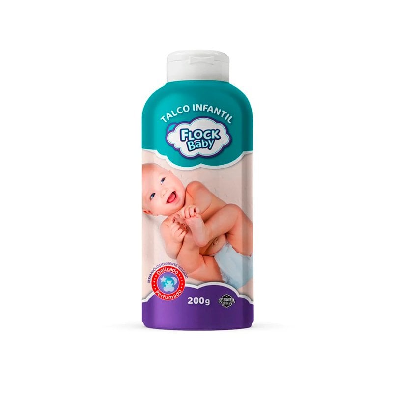 Talco Flock Baby 200g | Drogalider