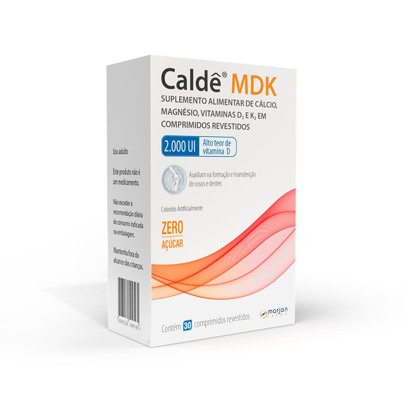 Caldê Mdk 2.000UI 30 Comprimidos Revestidos | Drogalider