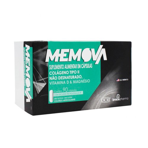 Suplemento Alimentar Memova Colágeno Tipo II 90 Cápsulas | Drogalider Suplemento Alimentar Memova Colágeno Tipo II 90 Cápsulas | Drogalider