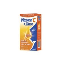 Vitaxon C + Zinco caramelo, frasco com 20mL | Drogalider