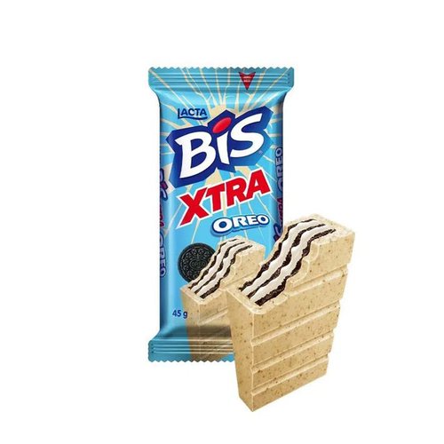 Chocolate Bis Xtra oreo com 45g | Drogalider