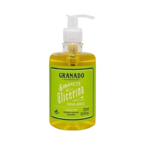 Sabonete Granado Glicerina erva-doce, líquido, 300mL | Drogalider