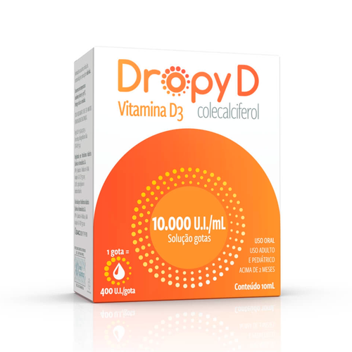 Dropy D 10.000Ui Gts 10Ml | Drogalima