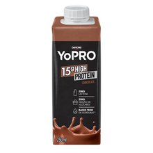 Bebida Láctea YoPRO High Protein 15g de proteína, chocolate 250mL