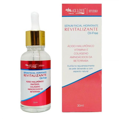 Sérum Hidratante Max Love Revitalizante 30mL