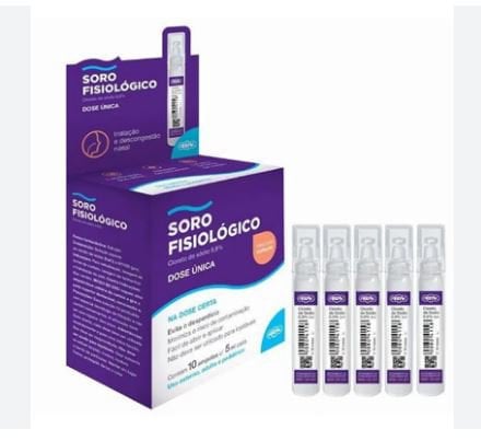 SORO FISIOL ADV 10 AMP 5ML | Drogão Net | Especialista em Preço Baixo ...