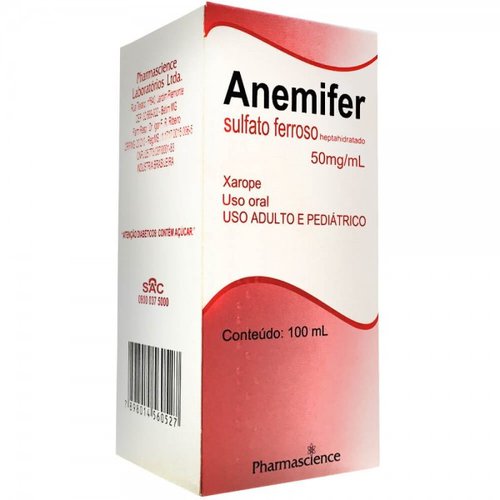 Anemifer 100ml | Drogão Net | Especialista em Preço Baixo ...