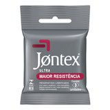 Preservativo Jontex ultra, pacote com 3 unidades