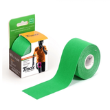 Bandagem Adesiva Elástica Funcional Tmax Tape verde 5cm x 5m