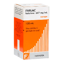 Farlac 667mg/ml 1 frasco com 120mL de xarope