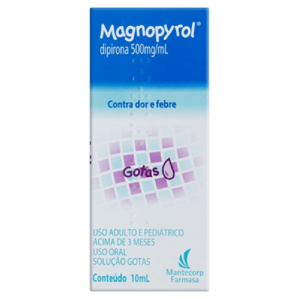 Magnopyrol 500mg/ml Gotas 10ml