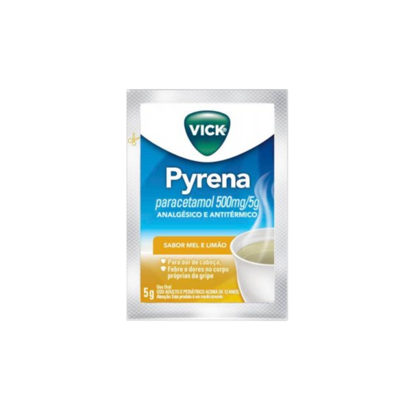 Chá Vick Pyrena Sabor Mel e Limão 5g