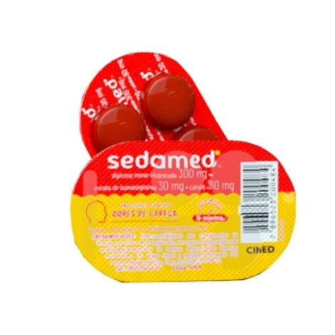 Sedamed, Cimed 4 comprimidos revestidos