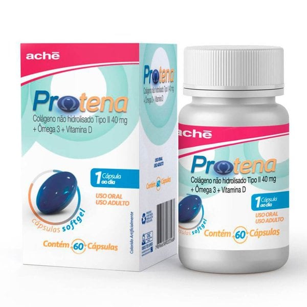 Protena 40mg, frasco com 60 cápsulas | DrogaVen – faz bem
