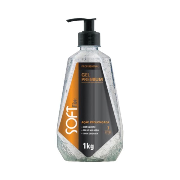 Gel Soft Fix Sem Álcool Premium 1000g | DrogaVen – faz bem