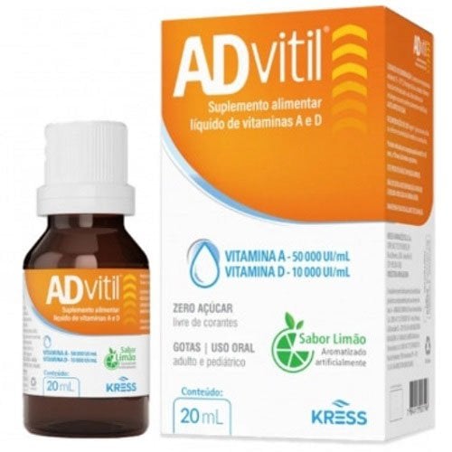 Advitil limão com 20mL | DrogaVen – faz bem