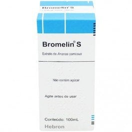 Bromelin S frasco com 100mL de solução oral | DrogaVen – faz bem