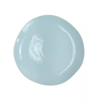 Prato Raso Terrain Azul 28x23cm Dolce Home D1438 | Empório da Porcelana