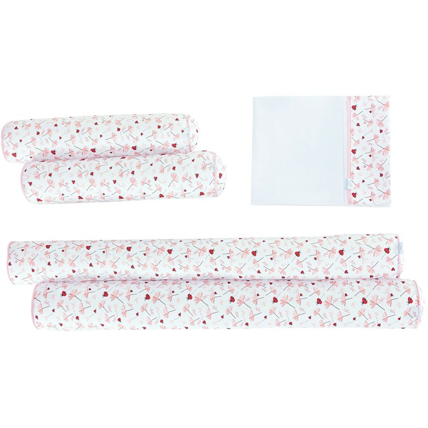 Kit Montessoriano Joaninha Rosa 7 Peças Essencial Enxovais