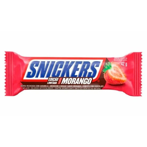 Choc Snickers Morango 42g