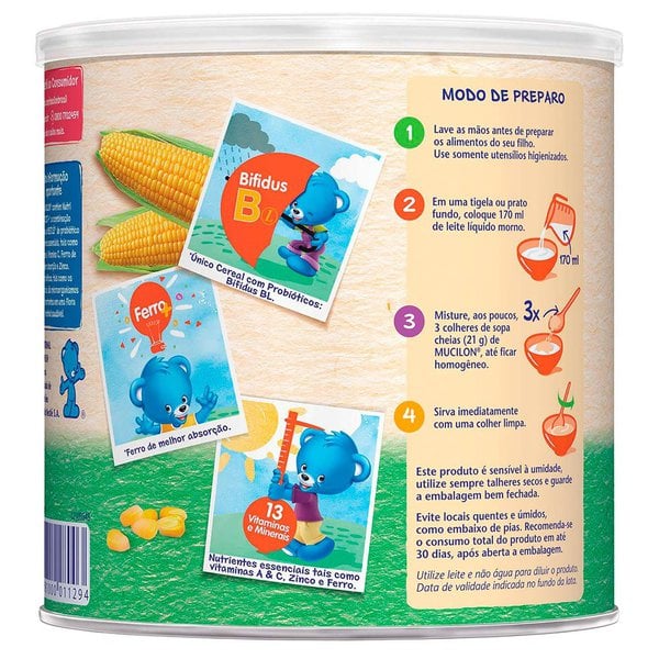 Mucilon Milho Nestle 400g | Farmácias São Paulo