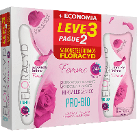 Kit Sabonete Líquido Intimo Floracyd Femme Hipoalergênico com 3 ...