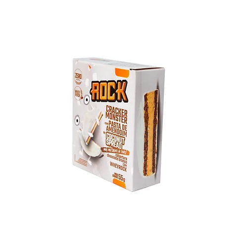 Cracker Monster Chocolate Branco – Rock Peanut