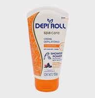 Creme Depilatório Corporal Depi-Roll Shower Power Spa Care 130g ...