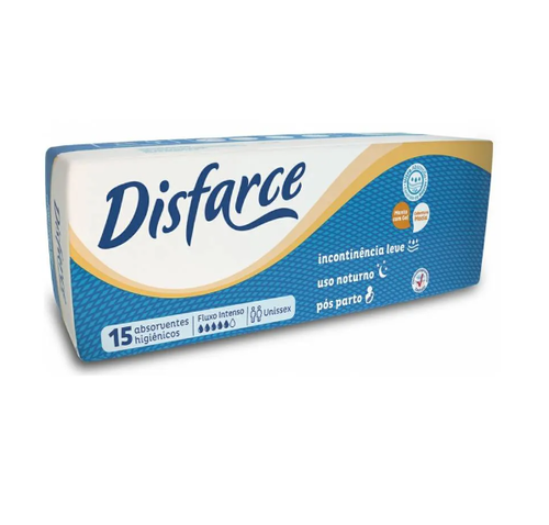 Absorvente Disfarce Pós Parto/Incontinência Leve 15un | Farmácias Heroos