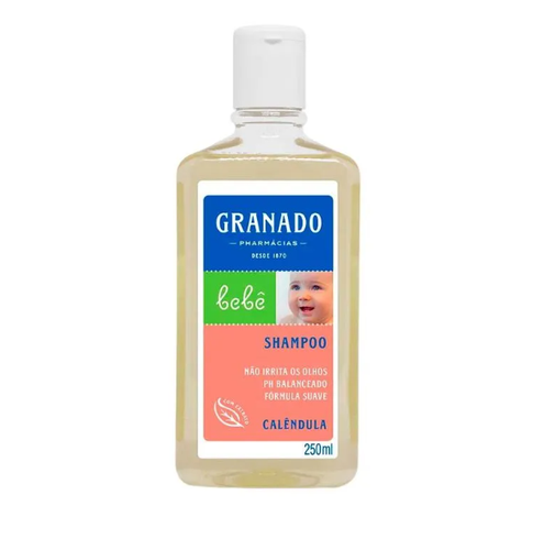 Shampoo Infantil Granado Bebê Calêndula 250ml | Farmácias Heroos