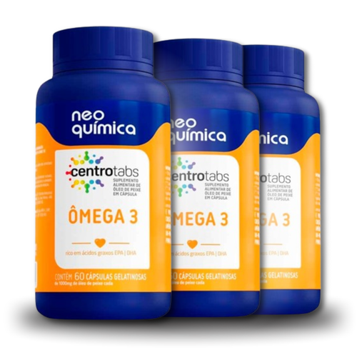 Kit 3x OMEGA 3 NEO QUIMICA C/60 CAPS