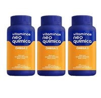Kit 3 Ômega 3 Neo Química 3x 60 Cápsulas | Farmácias Heroos