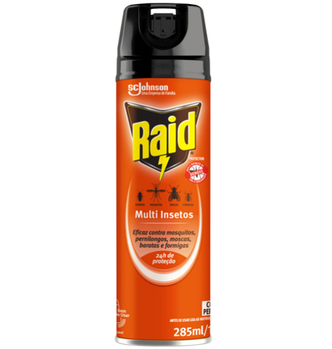 Inseticida Raid Multi Insetos Protector 285ml | Farmácias Heroos